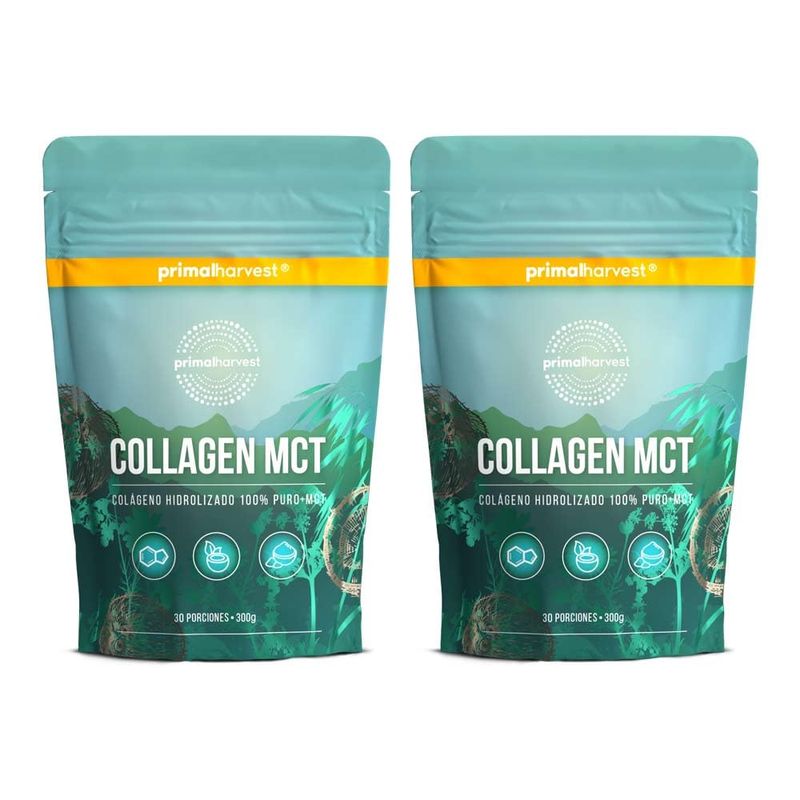 Primal Harvest® Collagen MCT Powder (60 Servings) - Bioactive Premium ...