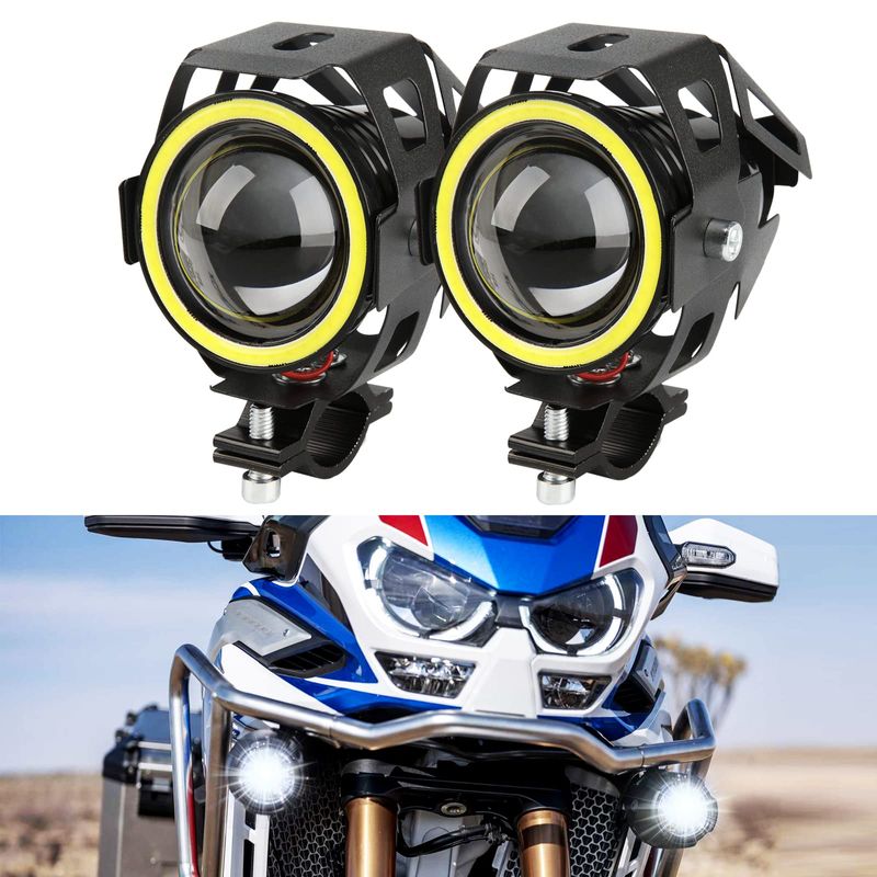 DREAMIZER Motorcycle Headlight U7 LED Fog Lights Spotlight DRL ...