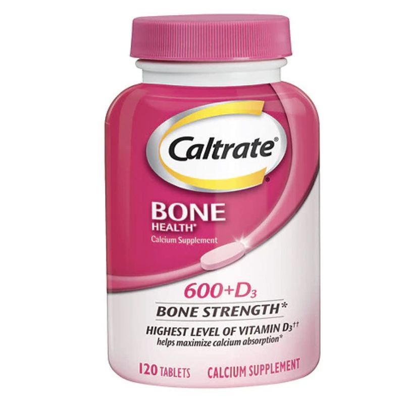 Caltrate Calcium & Vitamin D 600+D3, 120 Tablets - EveryMarket