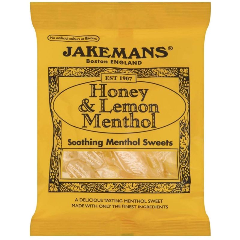 Jakemans Cough Sweet Bundle Throat & Chest, Honey & Lemon Menthol and ...