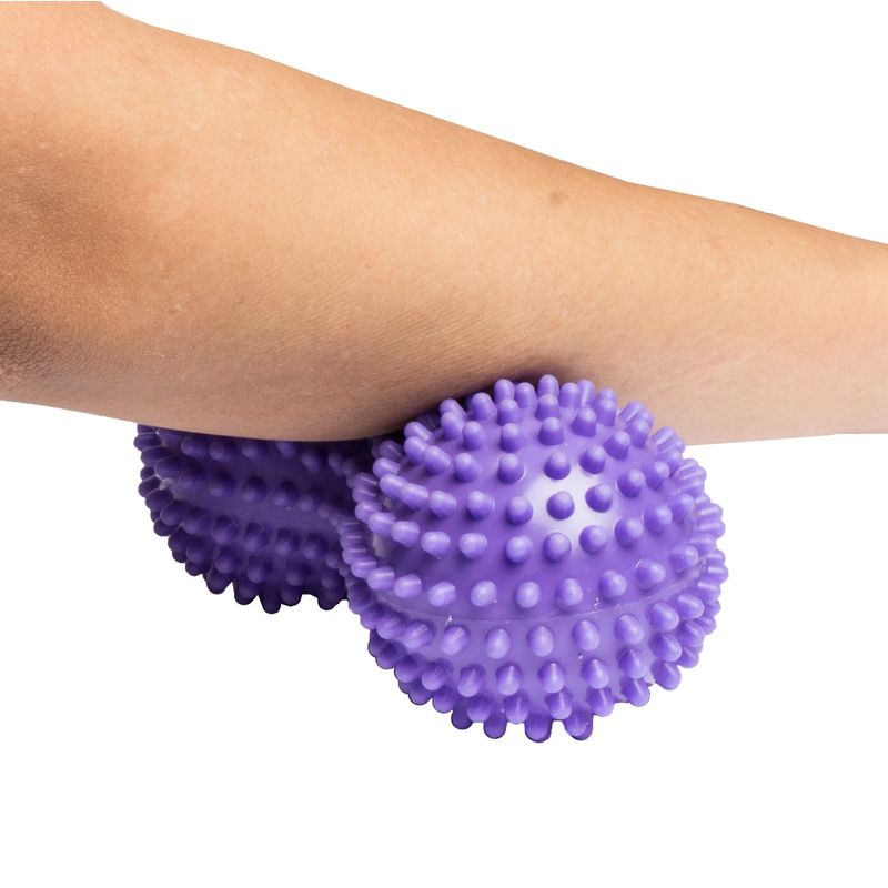 Peanut Spiky Massage Ball Roller - Reflexology Muscle Trigger Point ...