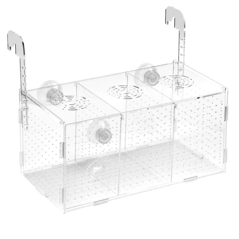 ATPWONZ Fish Breeding Box, Acrylic Fish Isolation Box Aquarium Hatchery ...