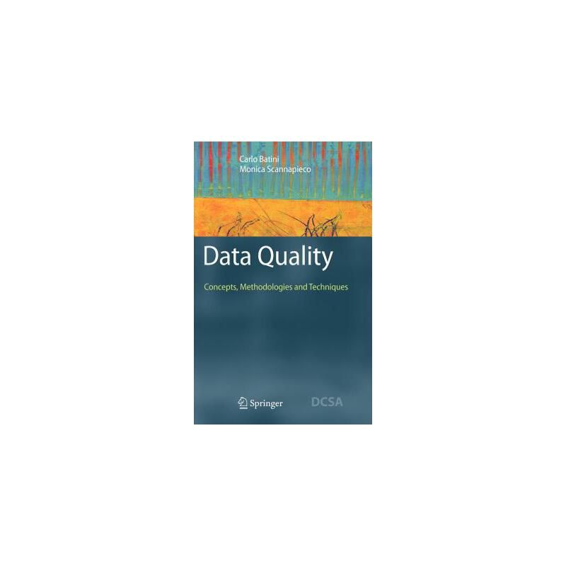 【预订】Data Quality: Concepts, Methodologies and Techniques - EveryMarket