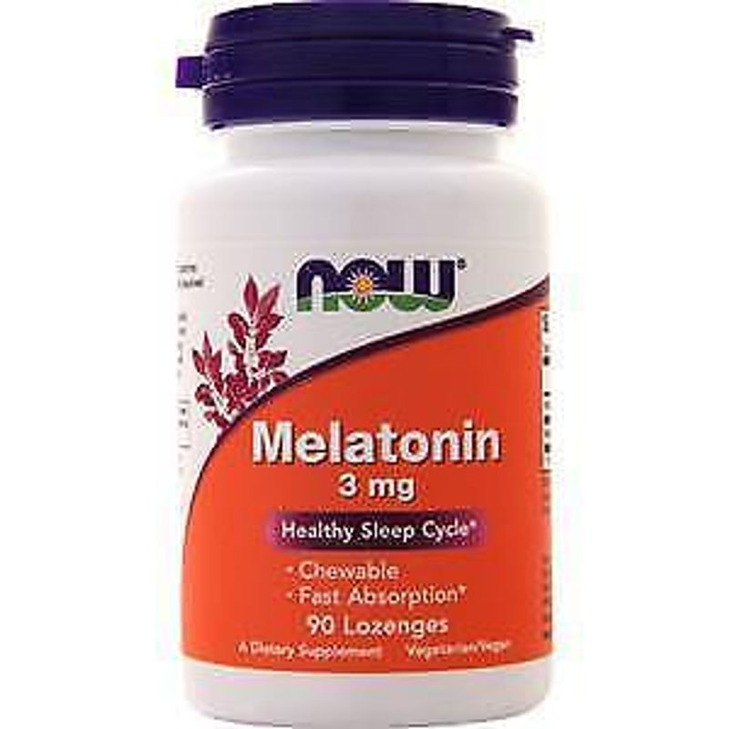 Now Melatonin (3mg) Chewable 90 lzngs - Online Marketplace - EveryMarket