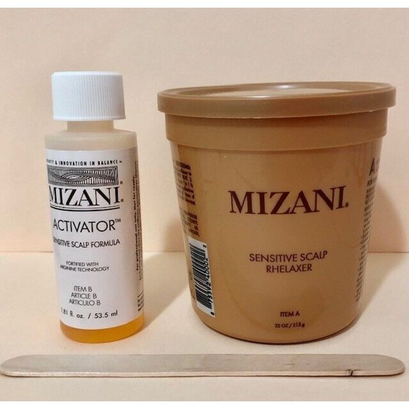 (New Packaging) Mizani Sensitive Scalp Relaxer Single Application Kit - EveryMarket