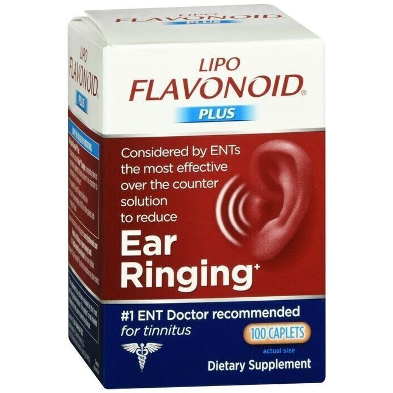 Lipo-Flavonoid Plus Ear Health Supplement, 100 Caplets - Online ...