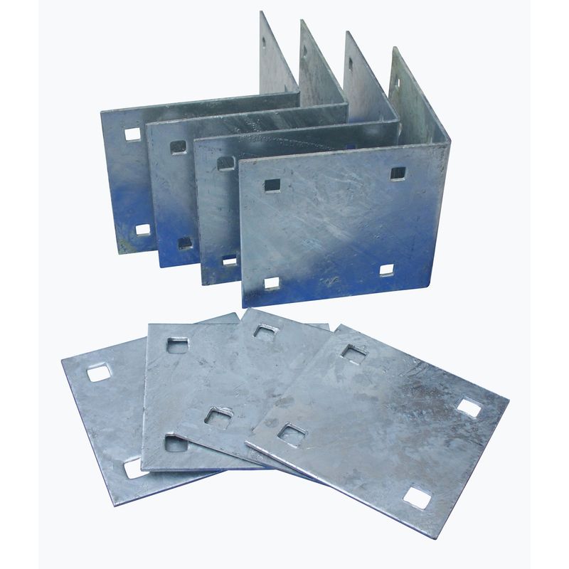 Dock Edge + Howell Dock Hardware Stationary Inside Corner Kit with 4 ...