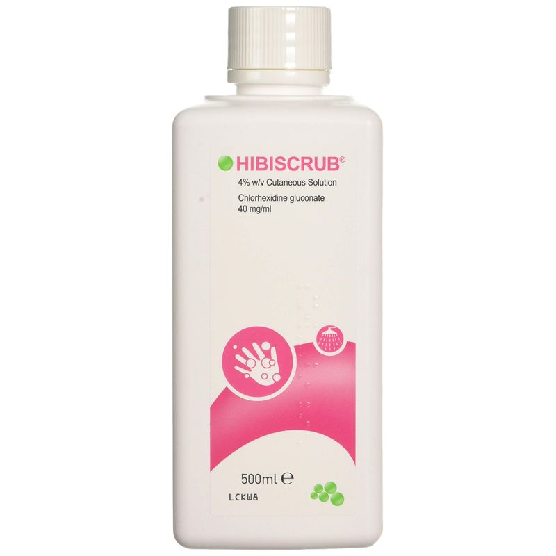 Hibiscrub Skin Wash - Antimicrobal Skin Cleanser 500ml - EveryMarket