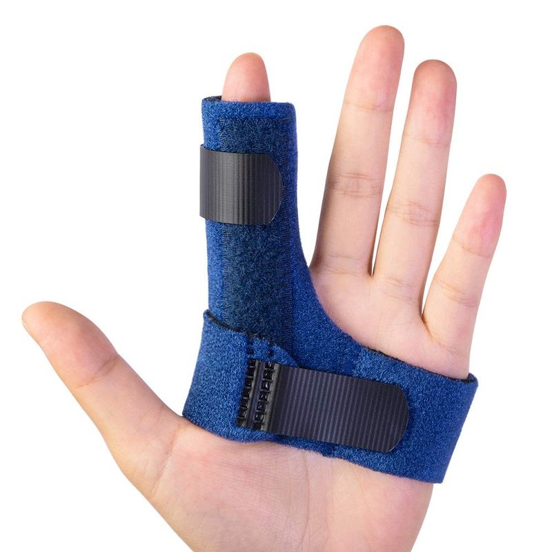 Sumifun Finger Splints for Hands, Finger Brace with Built-in Aluminium ...