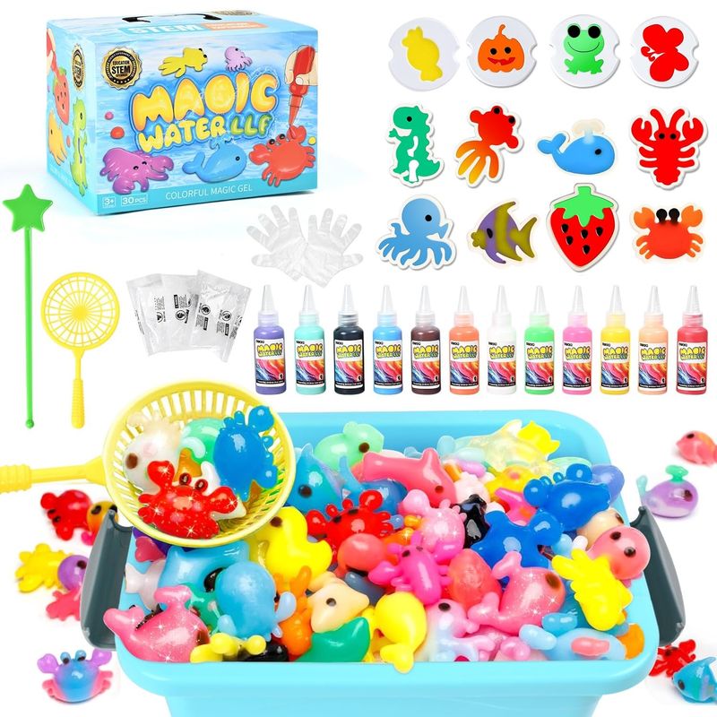 Magic Toy Water Toy Elf Toy Kit, Aqua Toy Fairy Water Gel Kit Creative ...