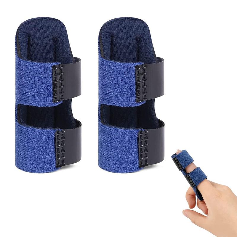 Finger Splints, 2Pcs, Full Coverage Finger Protector, Finger Stabilizer ...