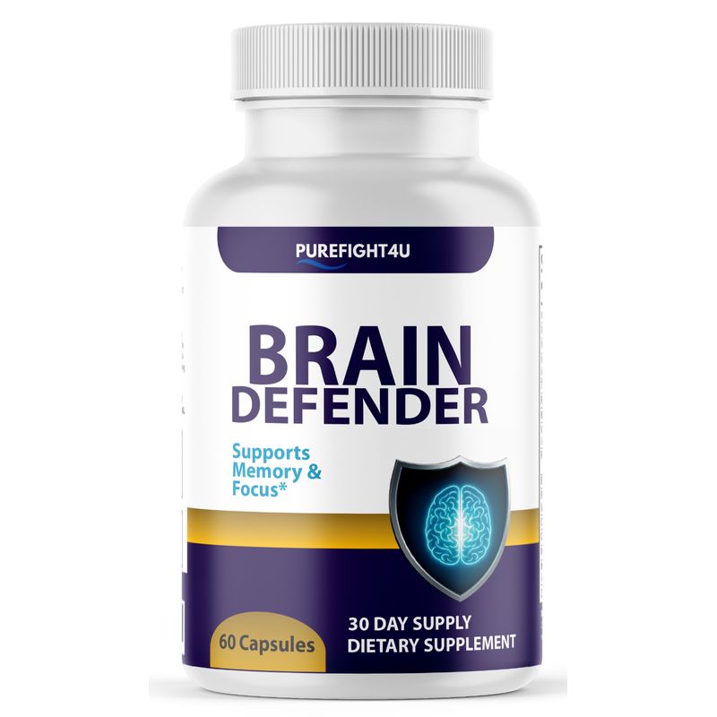 Brain Defender Capsules, Advanced Cognitive Formula Supplement - 60 ...