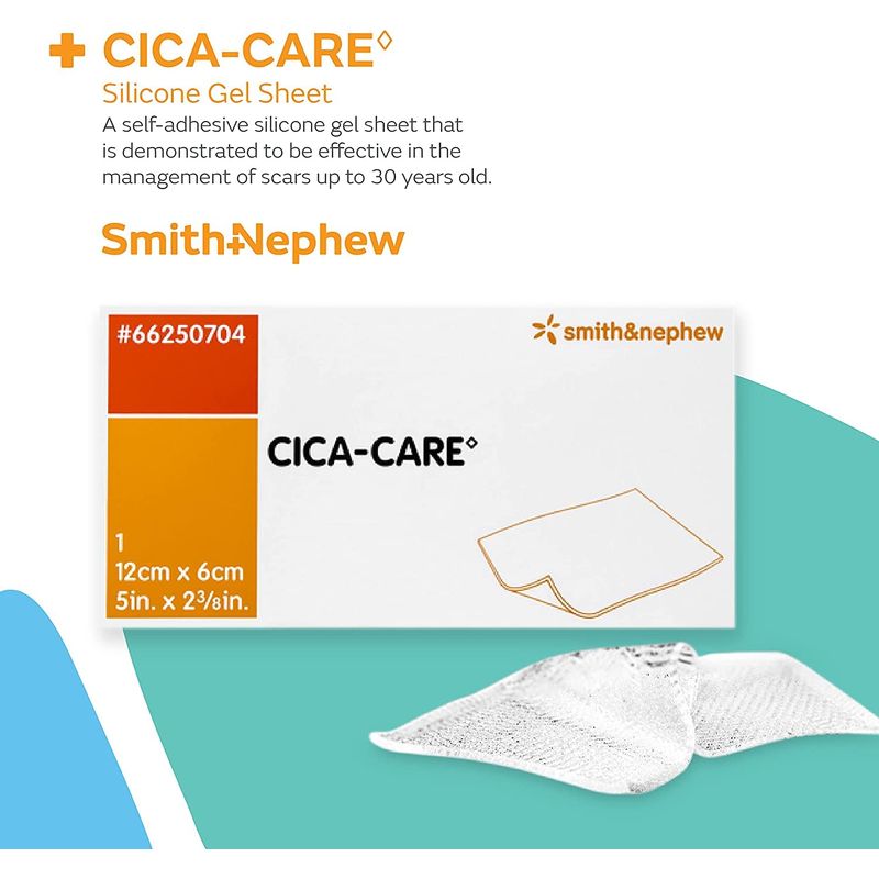 Cica-Care Silicone Gel Sheet 12cm x 6cm - 1 Sheet - Online Marketplace ...