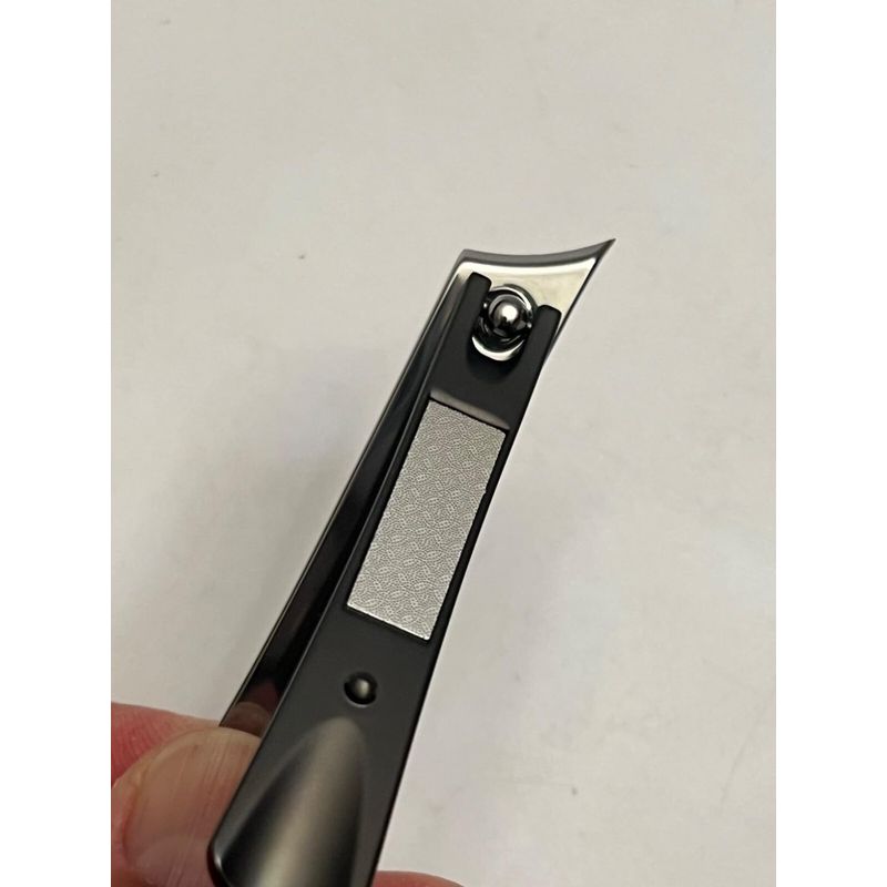 Slanted Blade Ingrown Toenail Clippers for Thick Toenails, Angled Black ...