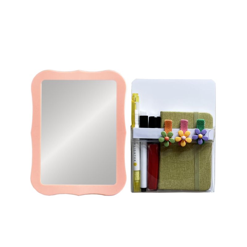 Magnetic Locker Mirror with Magnetic Pen Holders, Locker Accessories ...