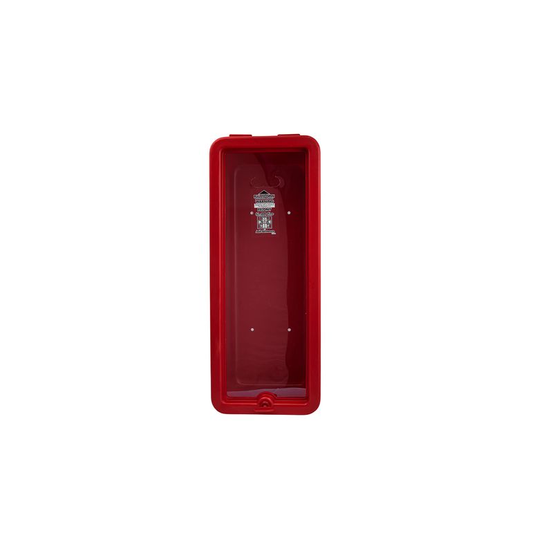 Red Surface-Mounted Fire Extinguisher Cabinet for 10 lb. Fire ...