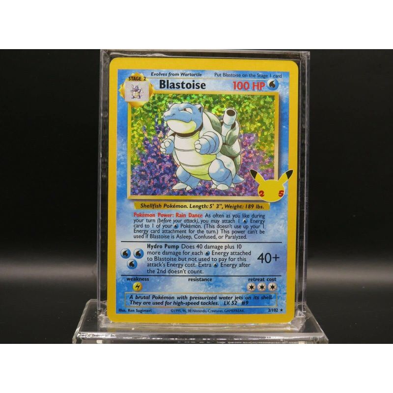 Pokemon Single Card BLASTOISE Celebrations CLASSIC COLLECTION - EveryMarket
