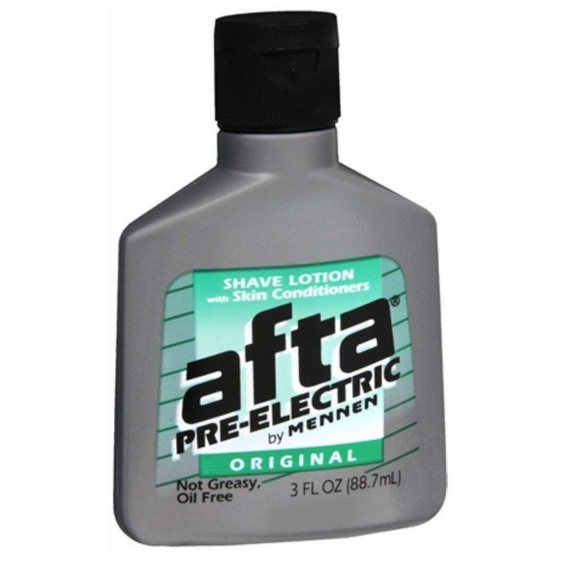 Afta Pre-Electric Shave Lotion With Skin Conditioners Original 3 oz ...
