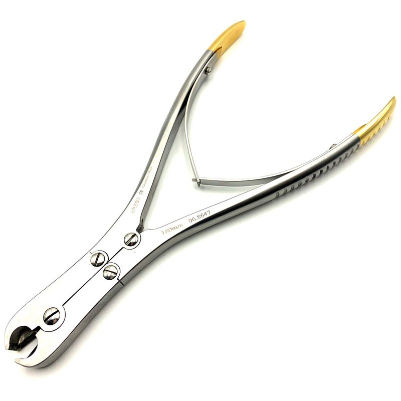 Wire Cutting Pliers, Front and Lateral Cut w/Tungsten Carbide 20 cm ...