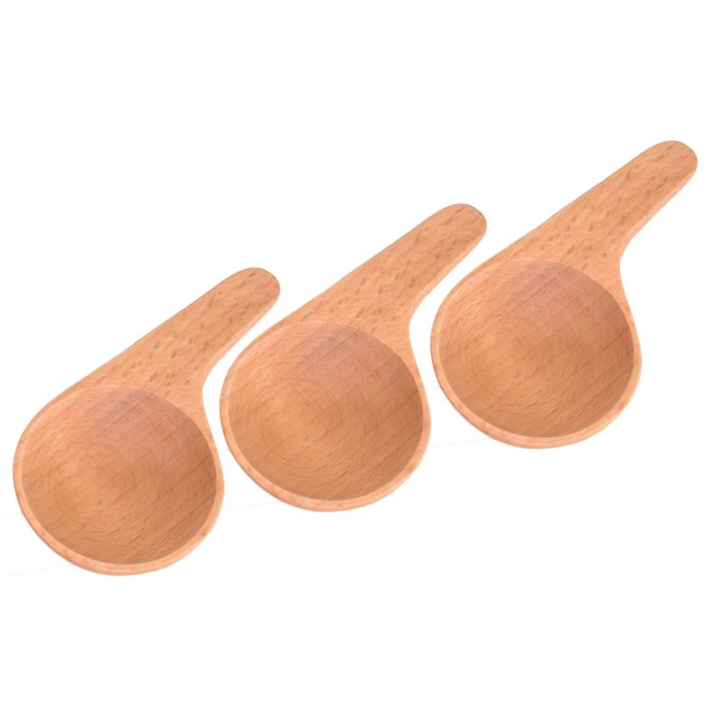 Tougei Rattan Coffee Measure Spoon 0.2 oz (5 g) Set of 3 Wooden ...