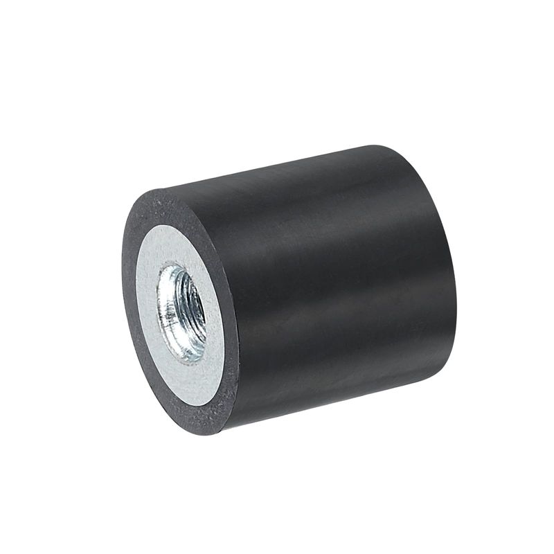 uxcell 15x15mm M5 Thread Female Rubber Mount Vibration Isolator Anti ...