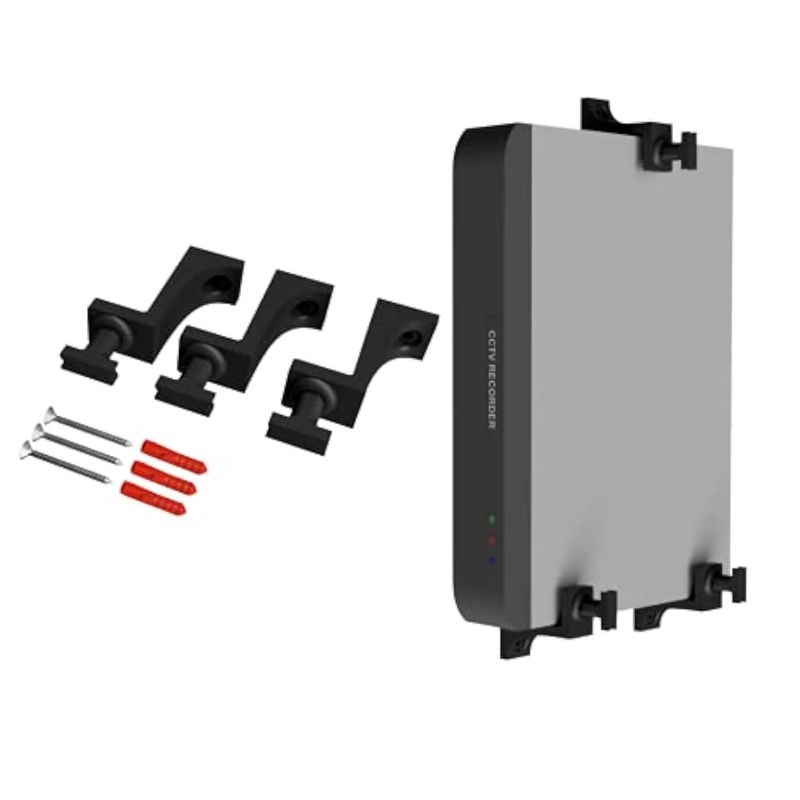 Mars Outpost Universal Mounting Brackets Under Desk/Wall Mount for DVR ...
