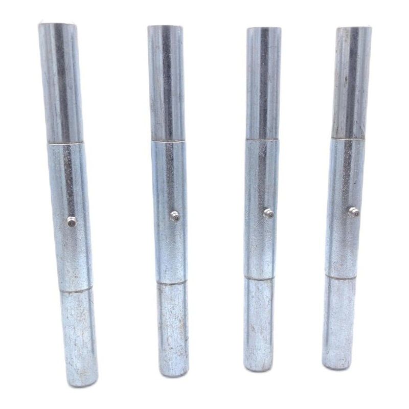 4-Pack 10" Greaseable Ramp Hinges – Weld-On for Heavy Duty Trailer ...