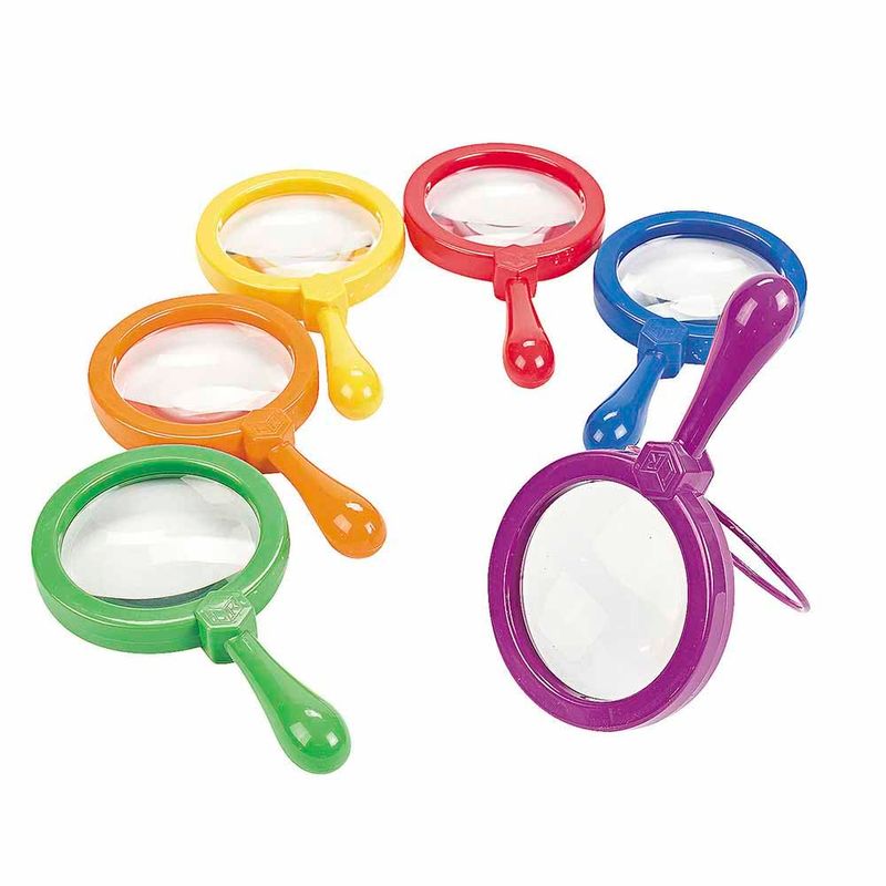 Learning Resources Jumbo Magnifiers - 6 Pieces, Ages 3+ Toddler Learning Toys, Exploration Toys ...
