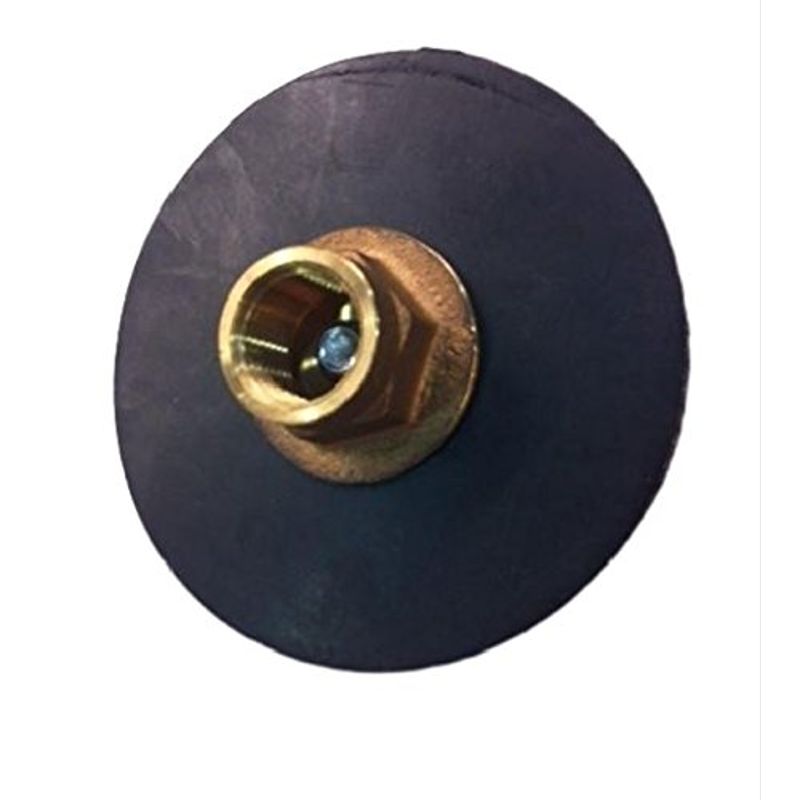 Pro Parts Plus 3" Force Disc Curb Plunger - Reinforced Rubber - 1/2 ...