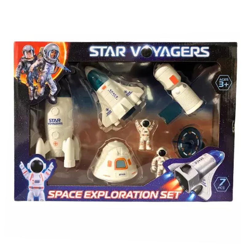 ADEPTNA Space Exploration Set Final Frontier with Space Shuttle, Rocket ...