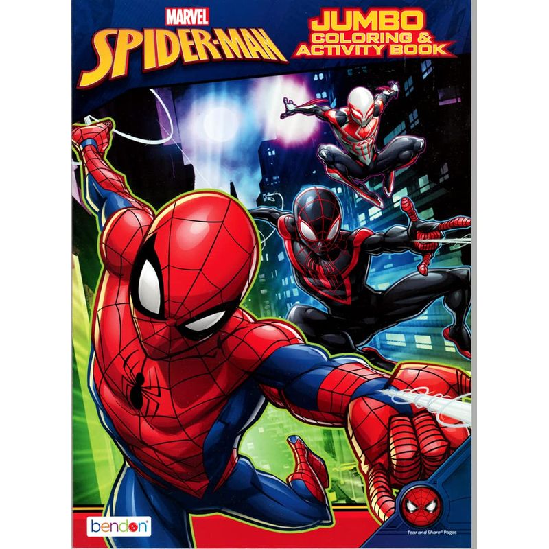 Spiderman Coloring and Activity Books Bundle with Imagine Ink Coloring ...