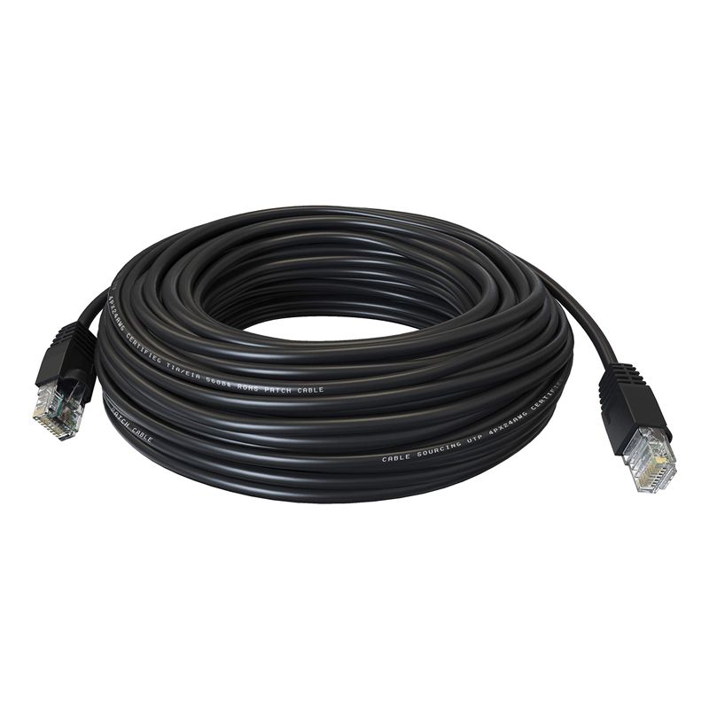 Cable Sourcing – CAT6 20m (66 ft), Outdoor External Ethernet Cable, 100 ...