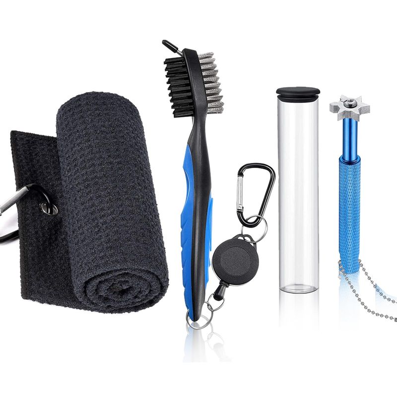 ELECTRO-WEIDEWORLD Golf Cleaning Tool Set, Groove Cleaner, Golf Brush ...