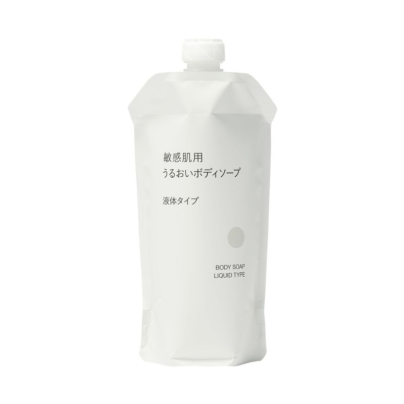 MUJI 83451547 Moisturizing Body Soap for Sensitive Skin Liquid Type ...