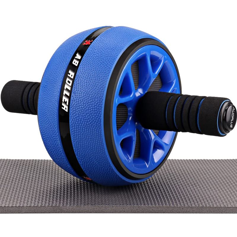 AUOPLUS Abdominal Roller with Knee Mat, Ab Wheel, Ab Wheel, Abdominal ...