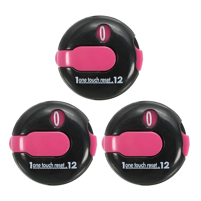 PATIKIL Golf Score Counter Set of 3 Mini Golf Shot Stroke Attachment ...