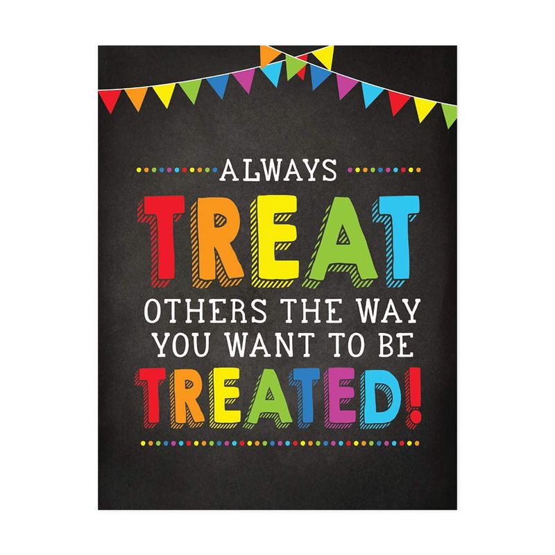 Andaz Press School Classroom Teacher Wall Art Decor Poster Signs, 8 ...