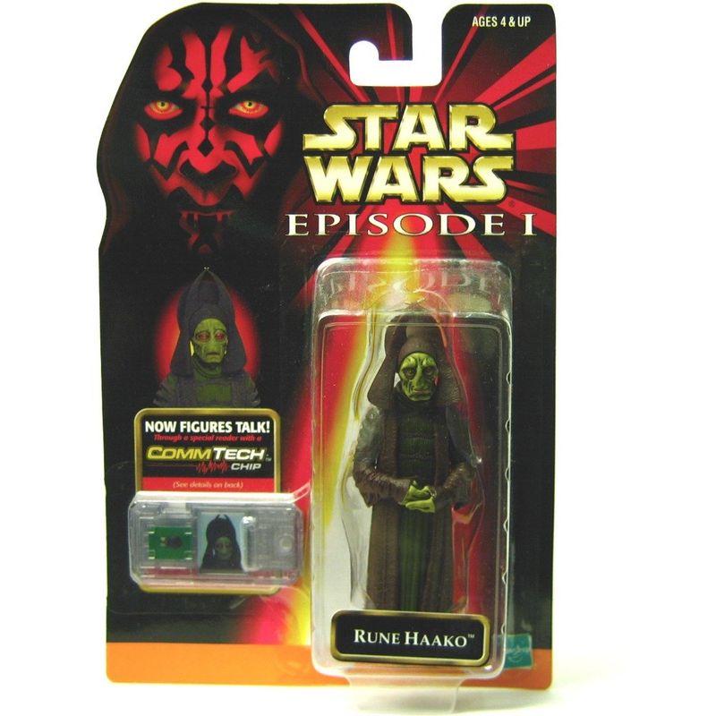 STAR WARS Episode 1 Rune Haako Action Figure - Online Marketplace ...