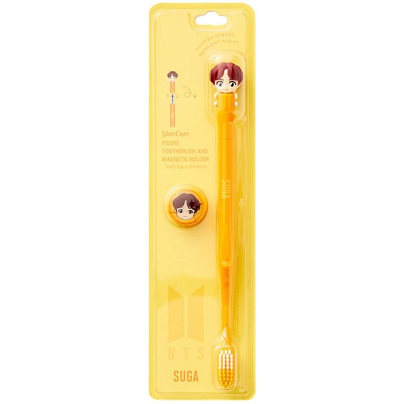 BTS Character Toothbrush with Magnet [SUGA] - Online Marketplace ...