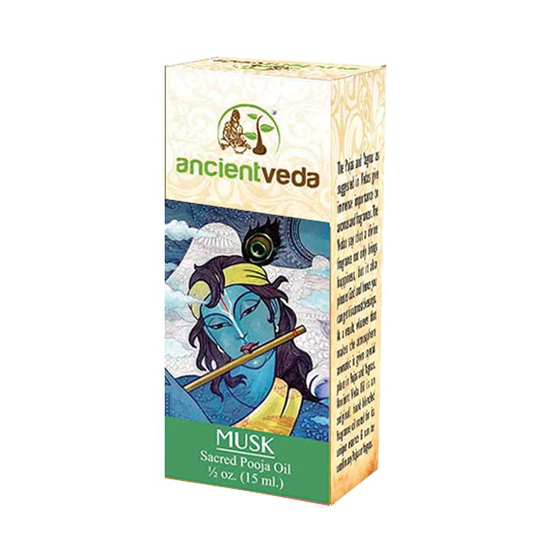 Ancient Veda Organic Puja Oil 100% Natural Pure Pooja Oil 15mL for ...