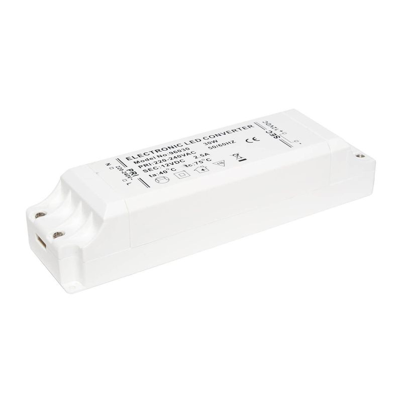 LOWENERGIE LED Driver Power Supply Transformer, 30w 240V - DC 12V, for ...