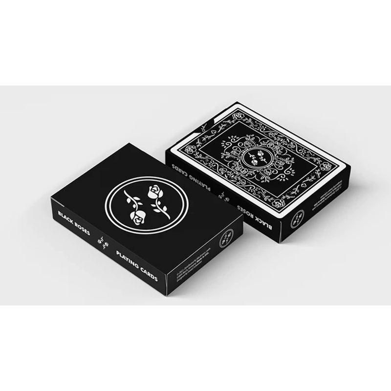 Black Roses Playing Cards (Fully Marked) - Online Marketplace - EveryMarket