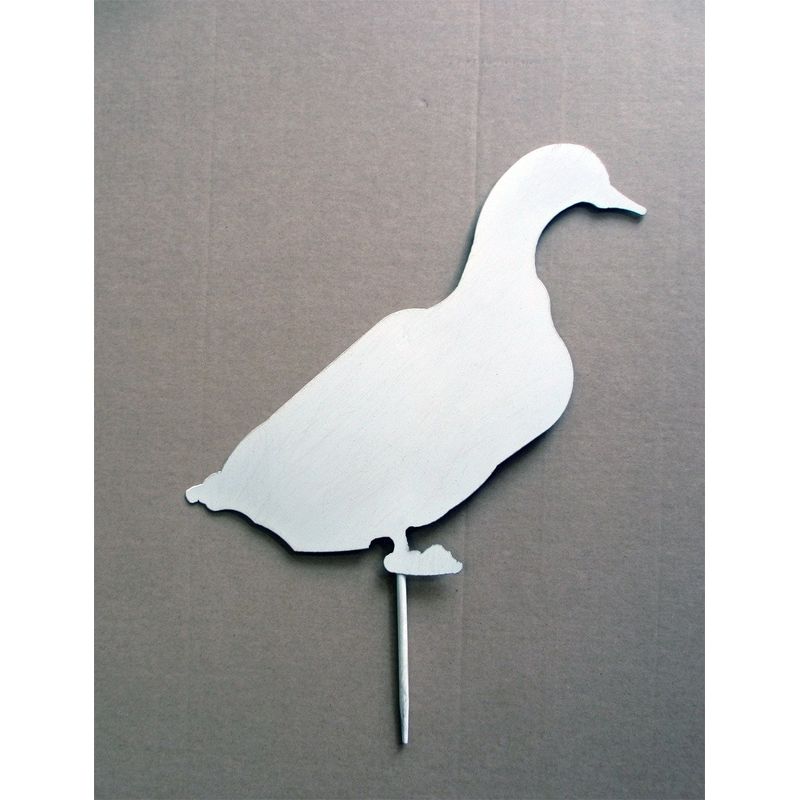Klp Garden Stake Duck Goose Metal Garden Decoration Animal Figure ...