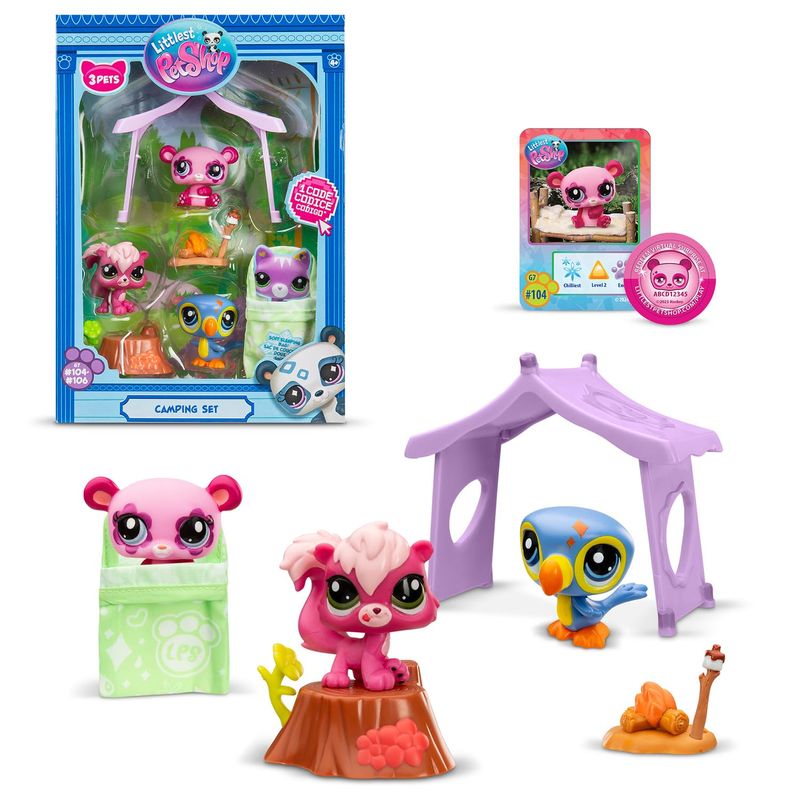 Littlest Pet Shop Series 2 Camping Adventure Play Pack | The Pack ...