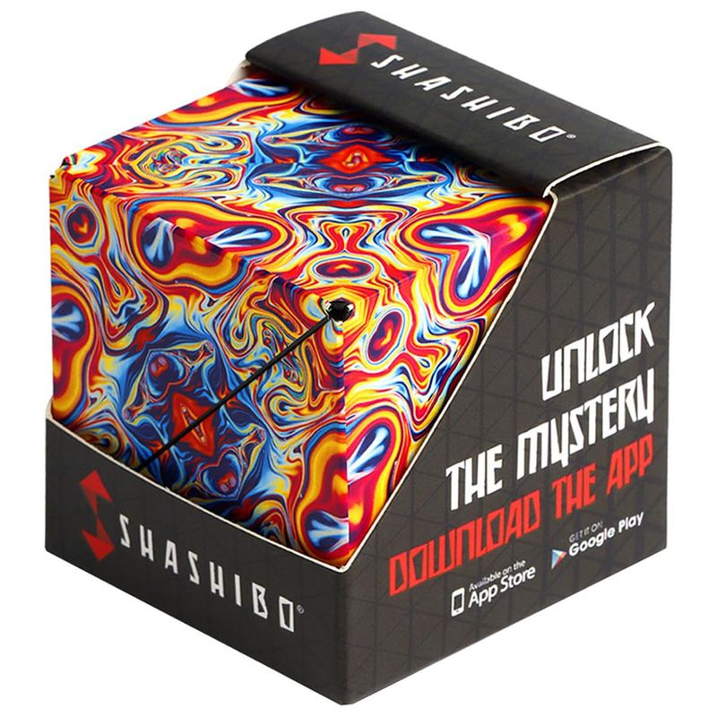 SHASHIBO Shape Shift Box - Award Winning, Patented Fidget Cube with 36 ...