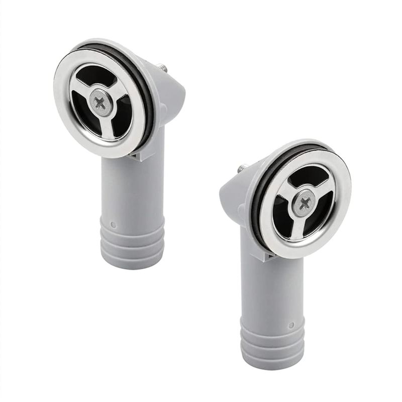 2 PCS Sink Overflow Pipe Sink Overflow Head Kitchen Sink Accessories for Bathroom Kitchen Vanity ...