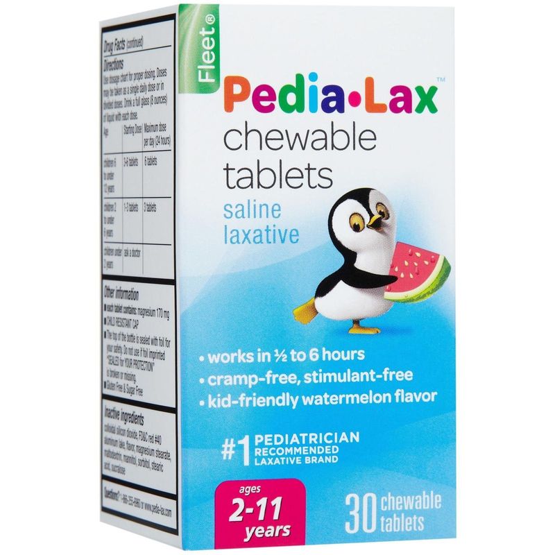 Pedia-Lax Chewable Tablets - 30 ct - Online Marketplace - EveryMarket