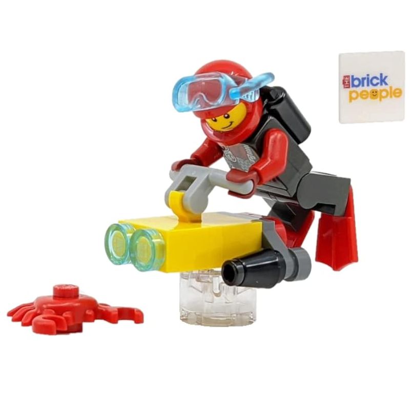 LEGO City: Scuba Diver with Underwater Scooter and Crab - Online ...