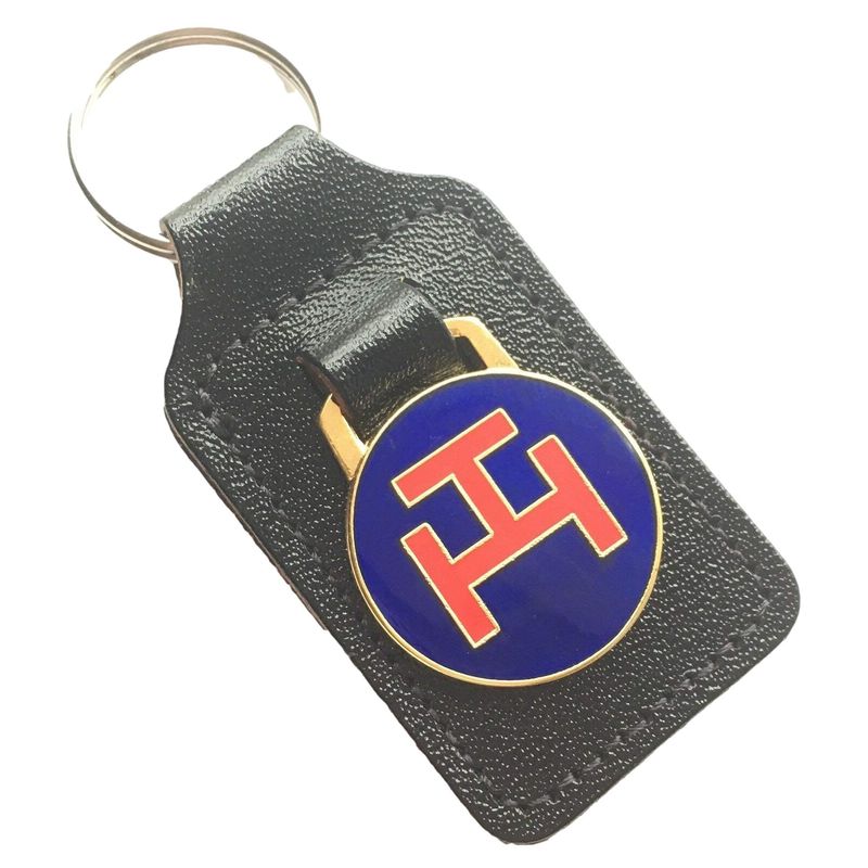 Royal Arch Triple Tau Masonic Order Enamel Crested Key Ring - Online ...