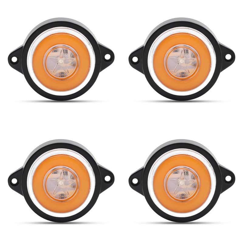 X-STYLE Side Marker, LED, 24 V, Ring Constant Light + Flashing Stars ...